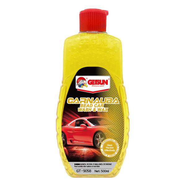 Quality Weatherproof Auto Polish Wax Liquid Carnauba Bead Car Wash Quick Drying for sale