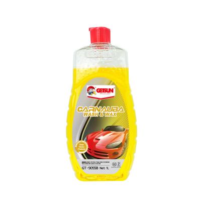 China High Gloss Car Carnauba Wax Polish Wash 2in1 Waterproof Scratch Resistance for sale