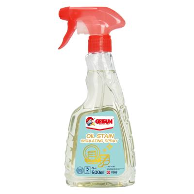 China Stove Backsplash Kitchen Cleaning Detergent Oil Stain Insulating Spray Remover for sale
