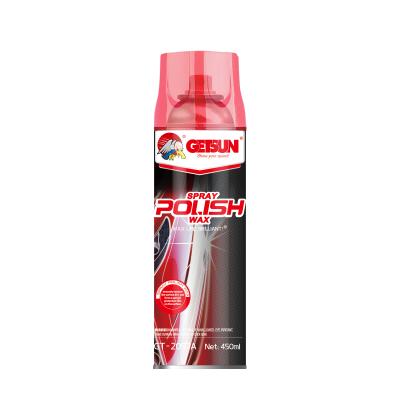 China Motorcycle Automotive Waxes And Polisher Paint Wax Spray High Gloss for sale