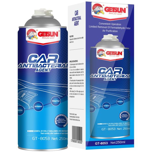 Quality Sterilized Car Air Conditioner Cleaner Antibacterial Agent Odor Remover 250ml for sale
