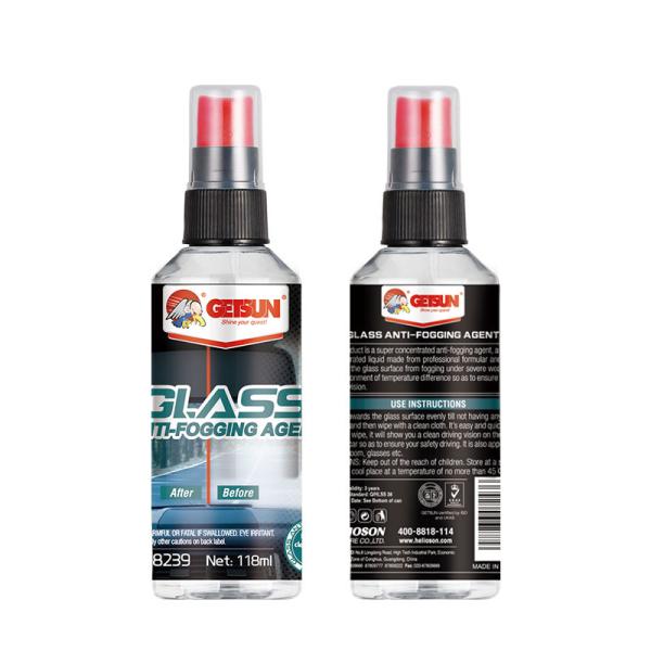 Quality Getsun Long-Lasting Clarity Anti Fog Spray for Windshield and Mirrors for sale