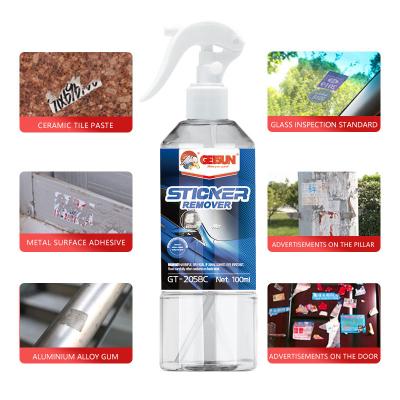 Cina leggero Adhesive Sticker Label Remover Spray non aerosol 250ML in vendita