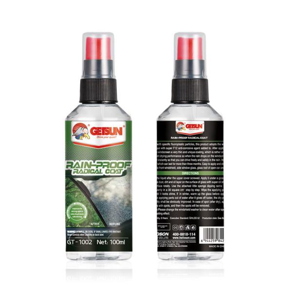 Quality GETSUN Long-Lasting Water Protection Windshield Rain Repellent Coating  for sale