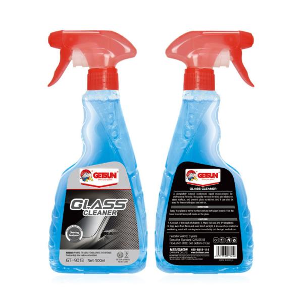 Quality Getsun Professional Glass Cleaner For Cars Windows and Mirrors Eco-Friendly Glass Cleaning Spray for sale