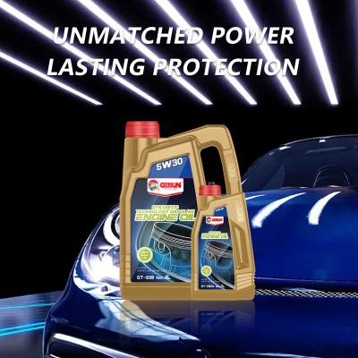 China 5W30 Fully Synthetic Engine Oil for Optimal Performance and Extended Engine Life with GETSUN s Advanced Formula for sale