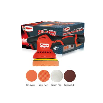 China GETSUN 12V Cordless Car Polisher with 8mm DA Orbit for sale