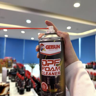 China GETSUN Diesel DPF Foam Cleaner Spray Aerosol 450ML Carbon Removal & Exhaust System Maintenance for sale