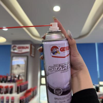 China Getsun Engine Cold Starting Fluid Spray Manufacturer for sale