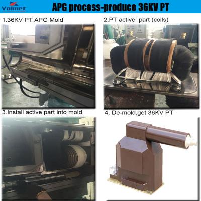 China professional manufacturer apg clamping machine for indoor current transformer voltage transformer for sale