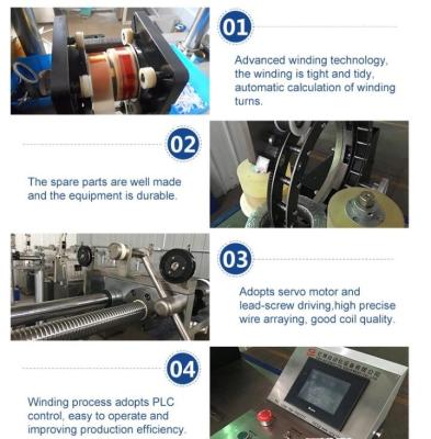 China best selling automatic voltage transformer winding machine for sale