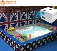 China Kids Best Interactive Floor Projector Sand Beach Interactive Games Projector for sale