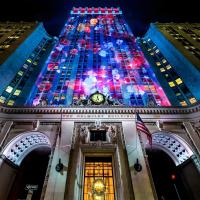 China Outdoor Waterproof 3D Projection Mapping Software Interactive Wall Projector for sale