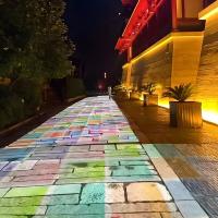 China Custom Waterproof Case Magic Outdoor Interactive Floor Projection for sale