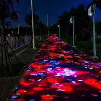China Waterproof 3500 Lumens Ground Interactive Floor Projector For Schools for sale
