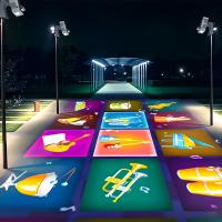 China New Interactive Game Interactive Window Projection Interactive Floor Projection for sale