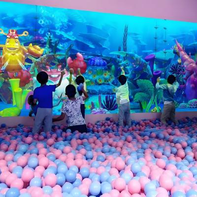 China Amusement Interactive Projection Wall Smash Ball Ar Projector Interactive Wall Projection for sale