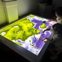 China AR Interactive Sand Games Interactive Sandbox Software Projection System Sand Table Indoor Playground for sale