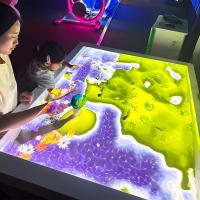 China AR Interactive Sand Games Interactive Sandbox Software Projection System Sand Table Indoor Playground for sale