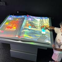 China Virtual Flip Book Projection Software System Restaurant Menu Projection for sale