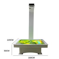 China Interactive Magic Sandbox Game System Ar Sand Table Interactive Projection for sale