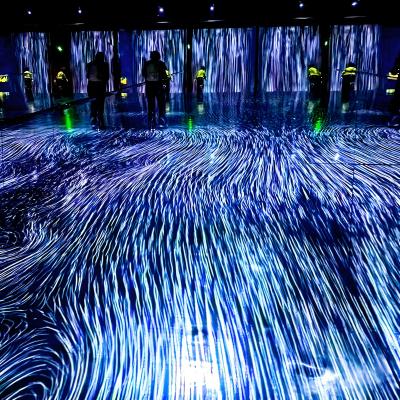 China Immersive Romantic 360 Wall Projection System Immersive Art Exhibition Projector for sale