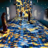 China Immersive Experience For Training Teaching Indoor Interactive Projector for sale
