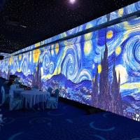 China Wedding Projection Interactive Projector Equipment Immersive Banquet Hall Wall Floor for sale