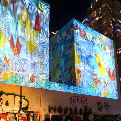 China Grote 3D-mapping buiten Gebouw Projectie Show Hologram 3D-projector Video machine Te koop