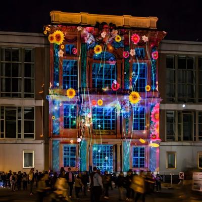 China Haus Interaktive Projektion Kartierung Show Projektor Interaktive Wand zu verkaufen