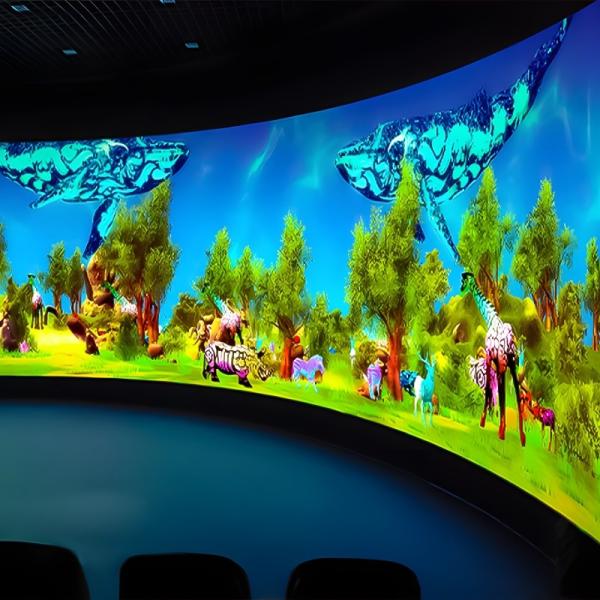 Northern Lights Immersive Interactive Wall Progettazione educativa per bambini