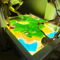 China Interactive Sand Table Beach Projection Video Game Projector for sale