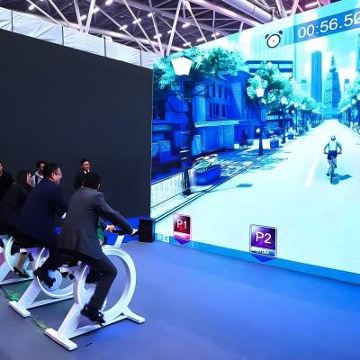 China VR Interactive Gaming Projector System Bicycle Interactive Games Projector for sale
