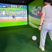 China Ar Soccer Game Projector Game Simulator Interactive System Equipment Set for sale
