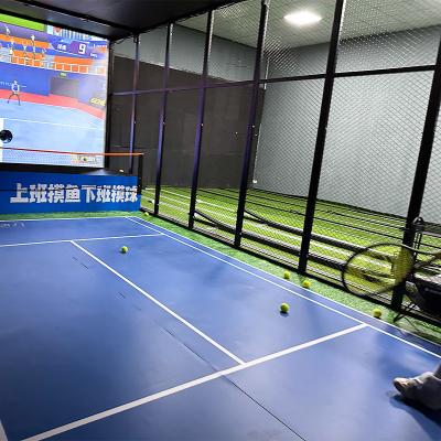 China Ar Juego de Parques de Atracciones Deportivos Máquina de pelota de tenis de interior Máquina de pelota de tenis en venta