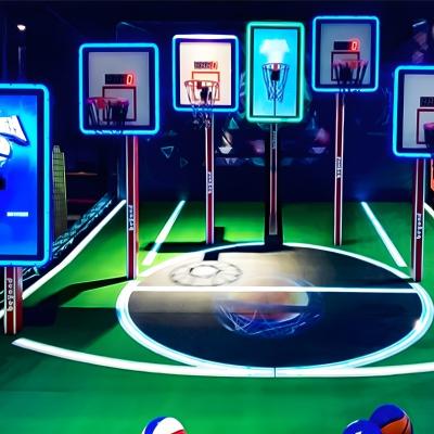 China Basketball-Shooting-Simulator Arcade-Maschine Neue Münzbetriebene Ball-Shooting Spiel for sale