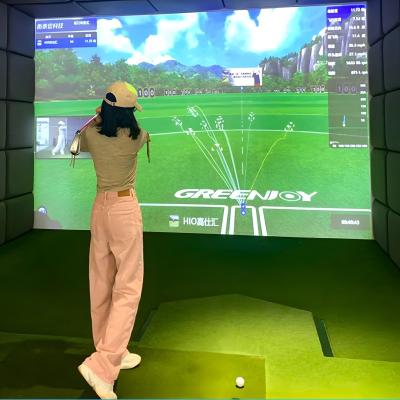 China 500kg Max Capacity Golf Simulator For Indoor Driving Range Korean System for sale