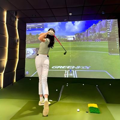 China 500kg Max Capacity Golf Simulator For Indoor Driving Range Korean System for sale