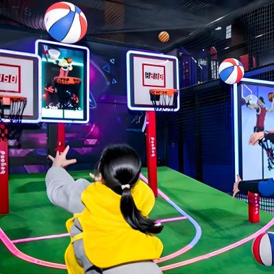 China Metal Indoor Game Foldable Arcade Basketball Game Machine for sale
