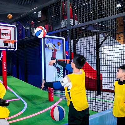 China Metal Indoor Game Foldable Arcade Basketball Game Machine for sale