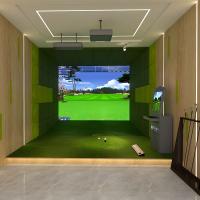 China 3d Projection Virtual Home Indoor Golf Simulator System Complete Golf Simulator for sale