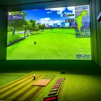China Professional Indoor Golf Simulator 3d Golf Simulator Interactive Projection Game for sale