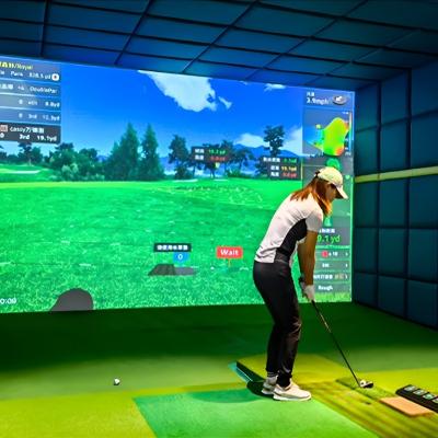China Factory Direct Sales Golf Simulator Smart Screen Interactive Projection for sale