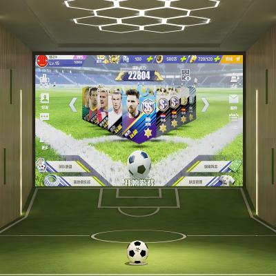 China Indoor Ar Interactive Football Sport Games Simulator Kids Indoor Football Games for sale