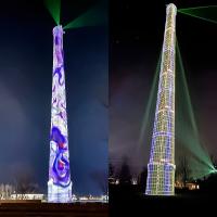 China Advertising Display Building Projection Mapping Building Facade Architectural Projector for sale