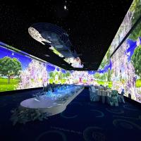 China Digital Mapping Hall Immersive Wall Projection Experience Immersive Projector for sale