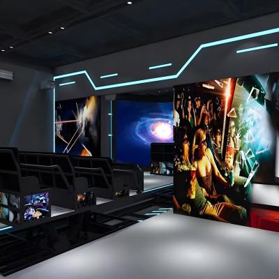 China Realistic 3D Naked-Eye Roller Coaster 8D Cinema Motion System Orbit Cinema for sale