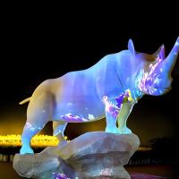 China Dynamic Indoor Immersive Rich Theme Interactive Structure Mapping Projector for sale
