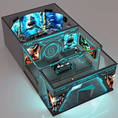 China VR Track Cinema Interaktive Digitalprojektion Theater Simulator zu verkaufen