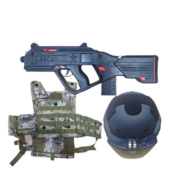 Comércio de armas e coletes multijogador equipamento de laser sem fio sistema de jogo